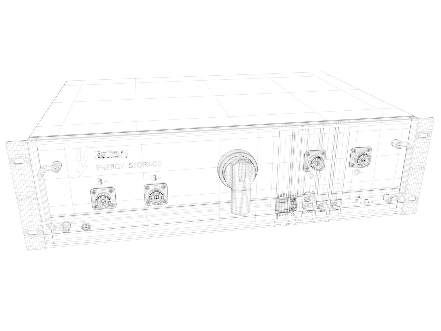Ess Lithium Ion Battery Packs 3D Model - TurboSquid 2122058