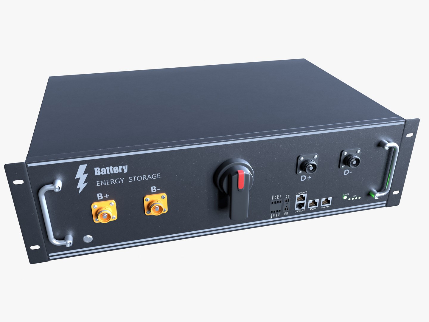 Ess Lithium Ion Battery Packs 3D Model - TurboSquid 2122058