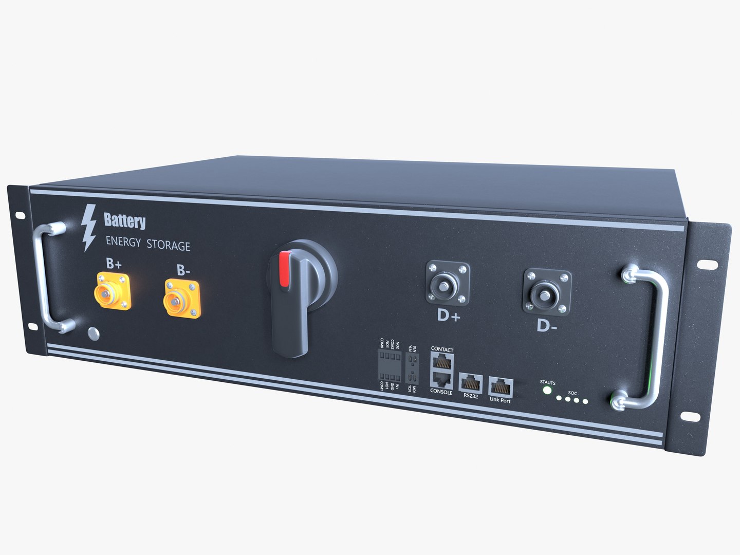 Ess Lithium Ion Battery Packs 3D Model - TurboSquid 2122058