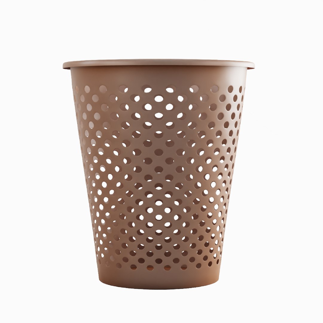 Plastic Trash Bin 04 Model - TurboSquid 2327471