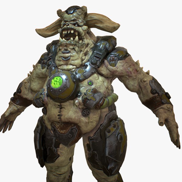 3D demon soldier heavy - TurboSquid 1713632