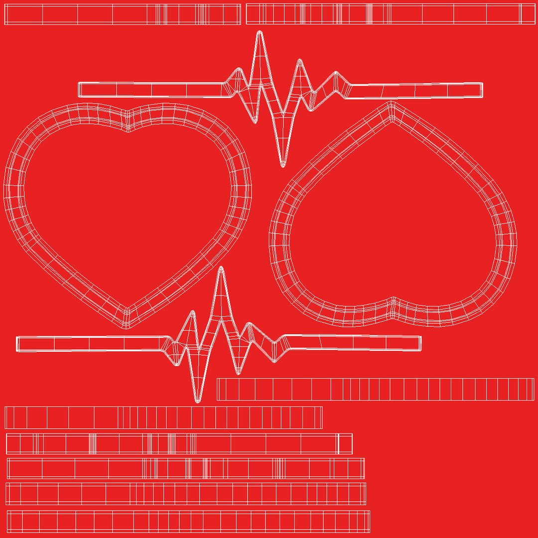 3D Pulse Logo Symbol Model - TurboSquid 1692544