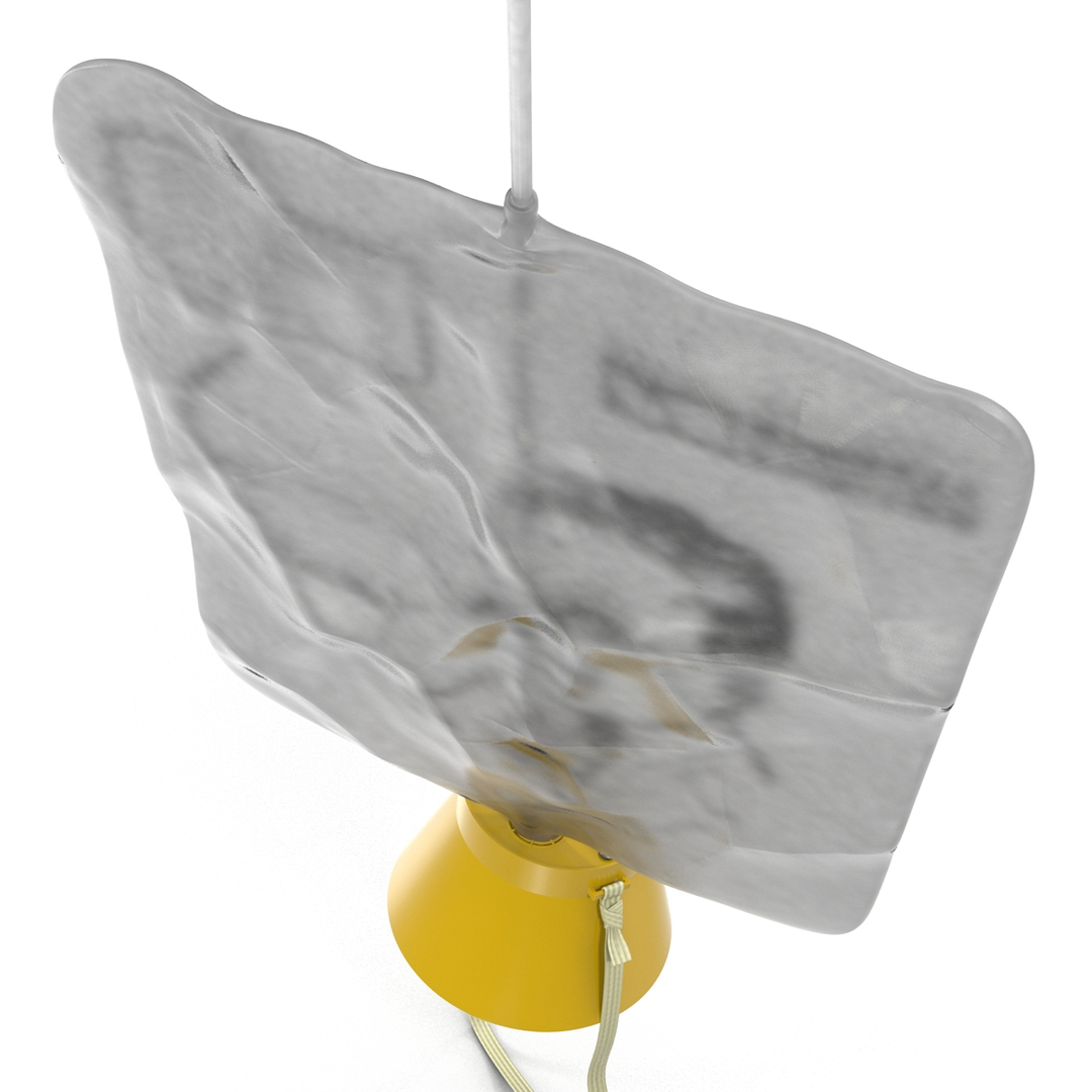 airplane oxygen mask 3d max