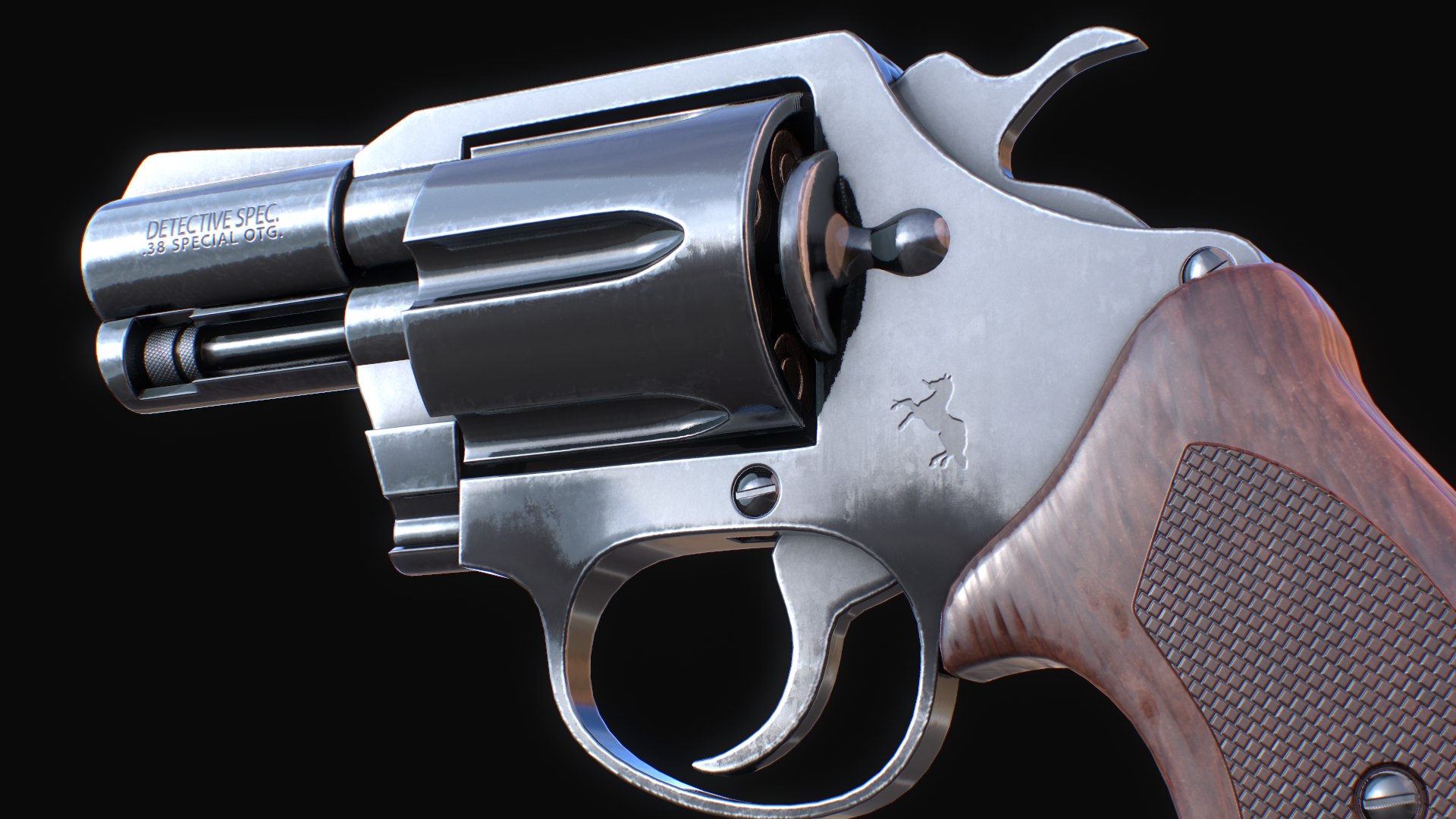 3D Colt Detective Special Ds-ii Model - TurboSquid 1480875