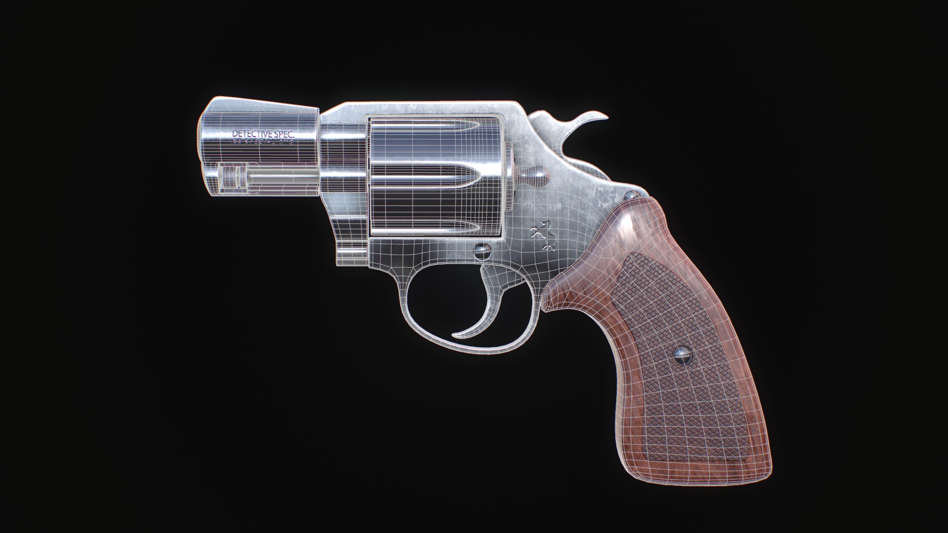 3D Colt Detective Special Ds-ii Model - TurboSquid 1480875