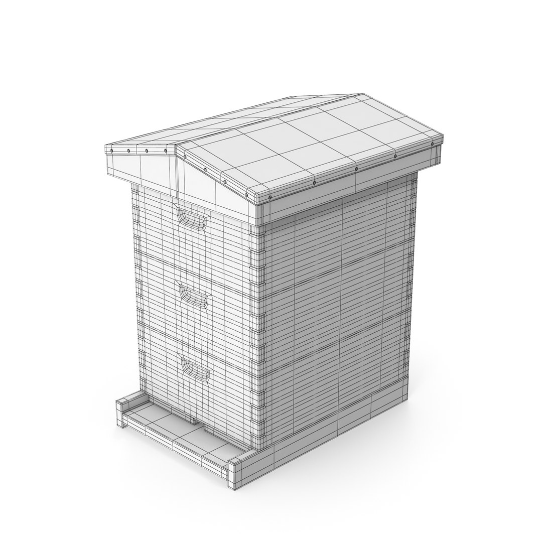 Bee Hive 3D Model - TurboSquid 2065309