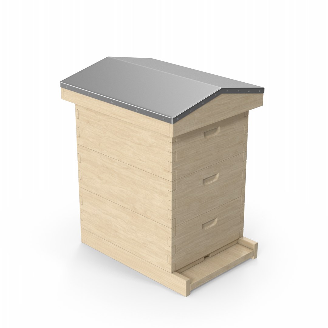 Bee Hive 3D Model - TurboSquid 2065309