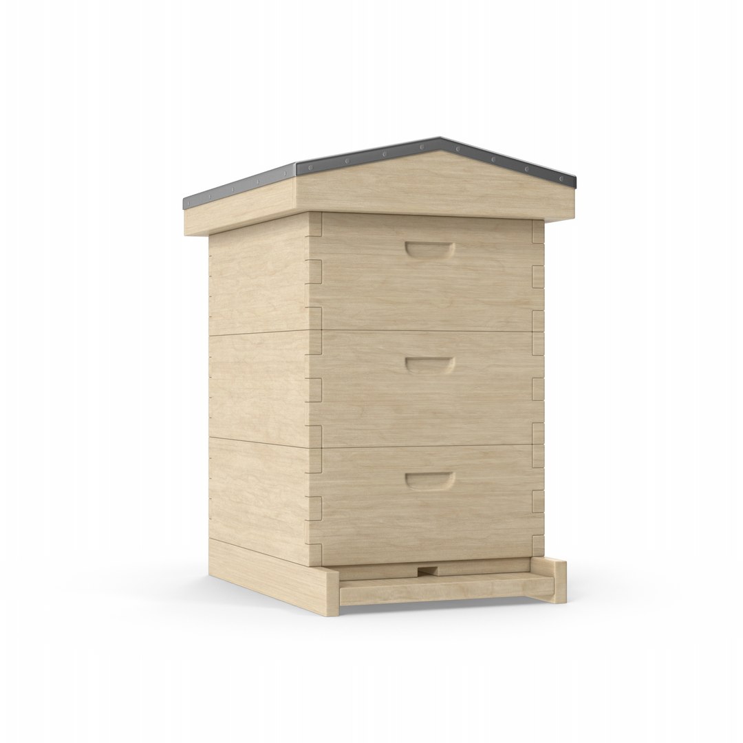 Bee Hive 3D Model - TurboSquid 2065309