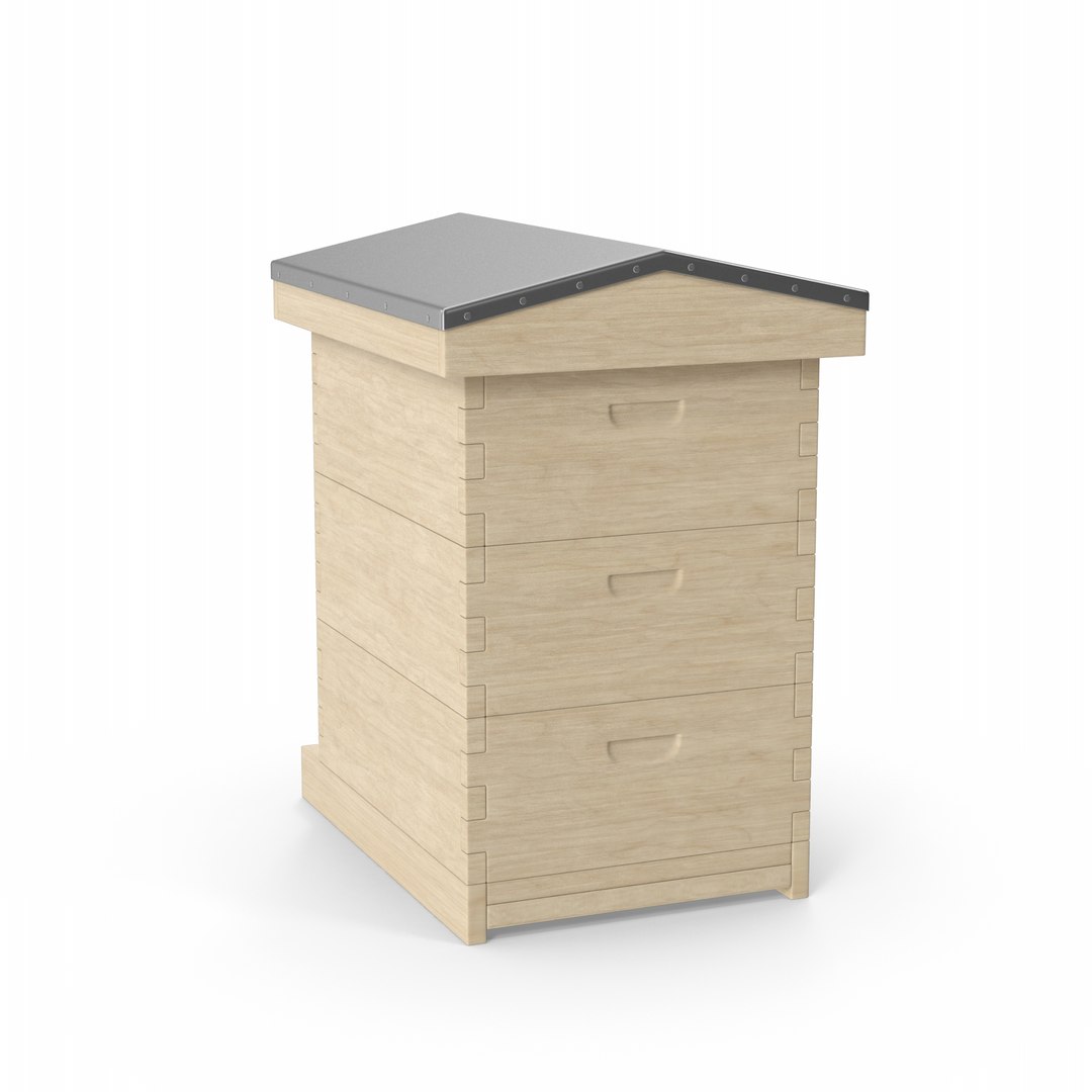 Bee Hive 3D Model - TurboSquid 2065309