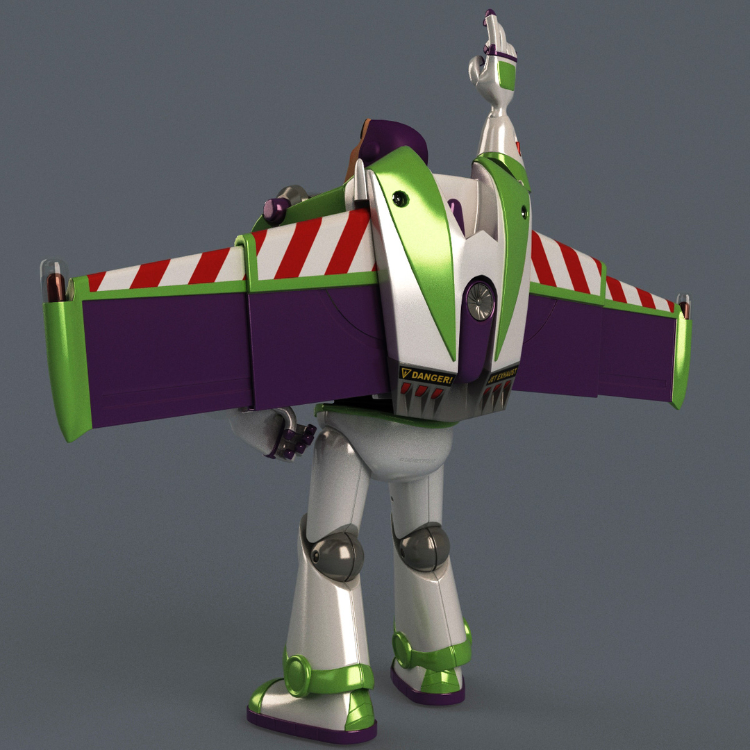 3ds max buzz lightyear rigged
