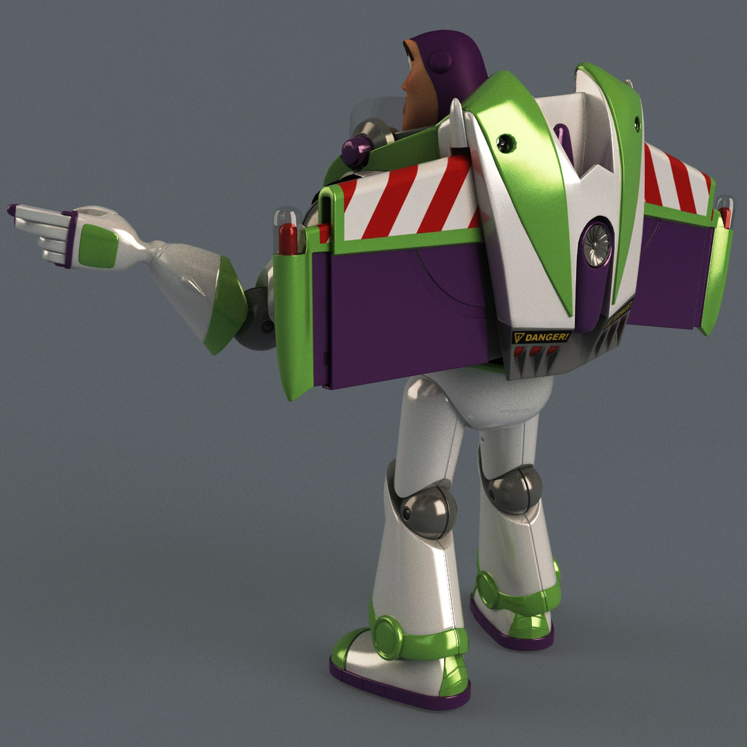 3ds max buzz lightyear rigged