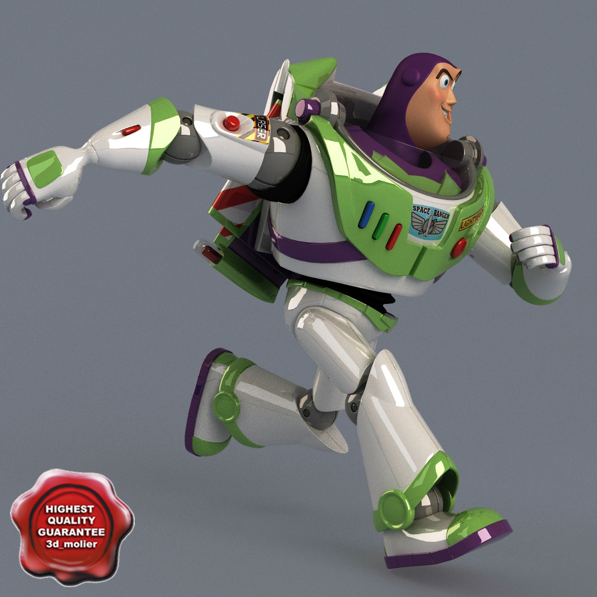 3ds max buzz lightyear rigged