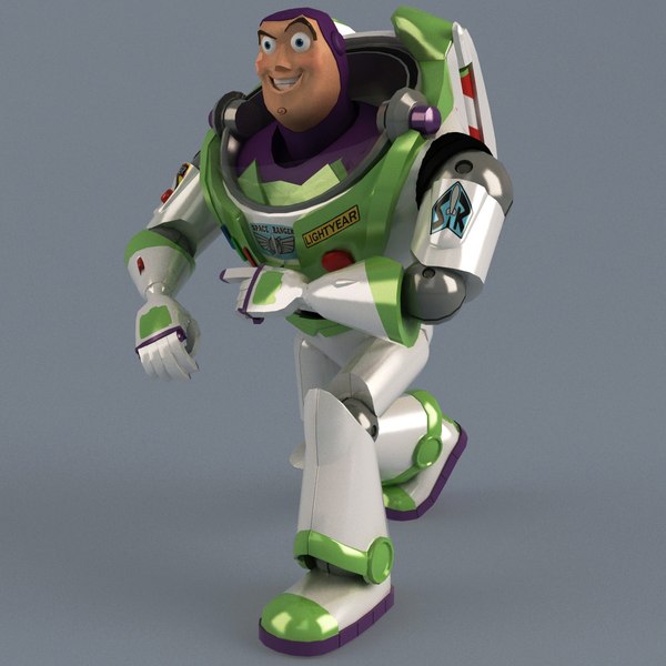 3ds max buzz lightyear rigged