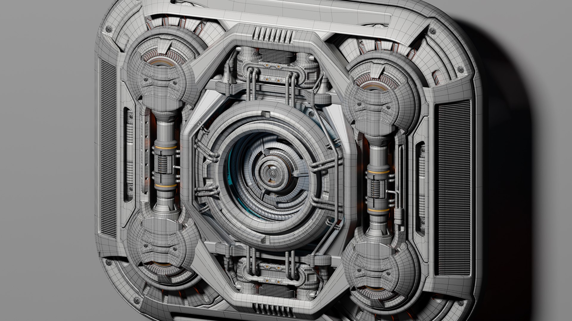 3D Sci-Fi Kitbash Mega Elements 4 - Full Pack - TurboSquid 1982153