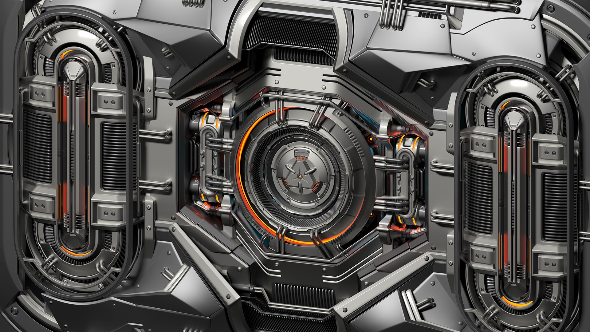 3D Sci-Fi Kitbash Mega Elements 4 - Full Pack - TurboSquid 1982153