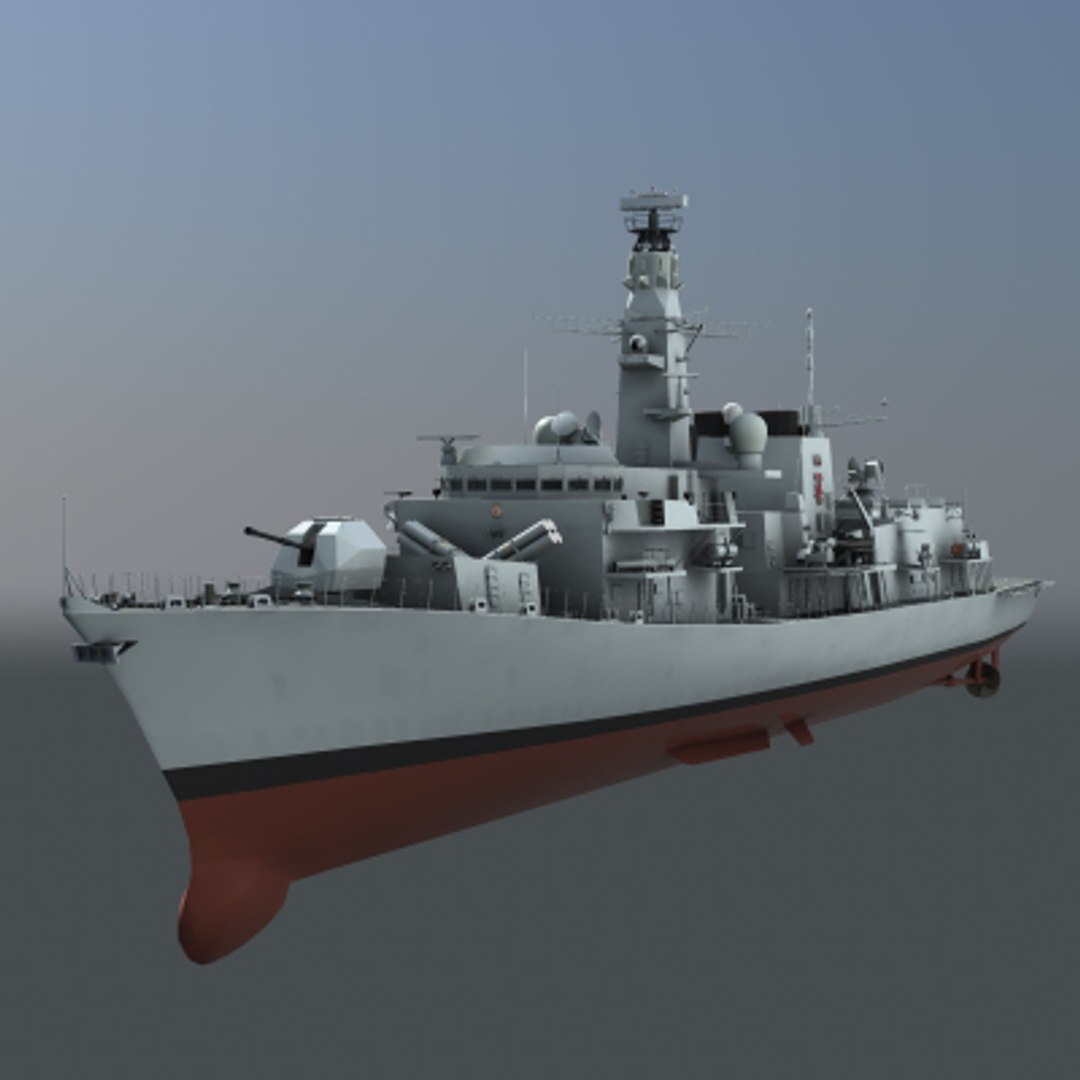 Type 23 - Ships 3d Model