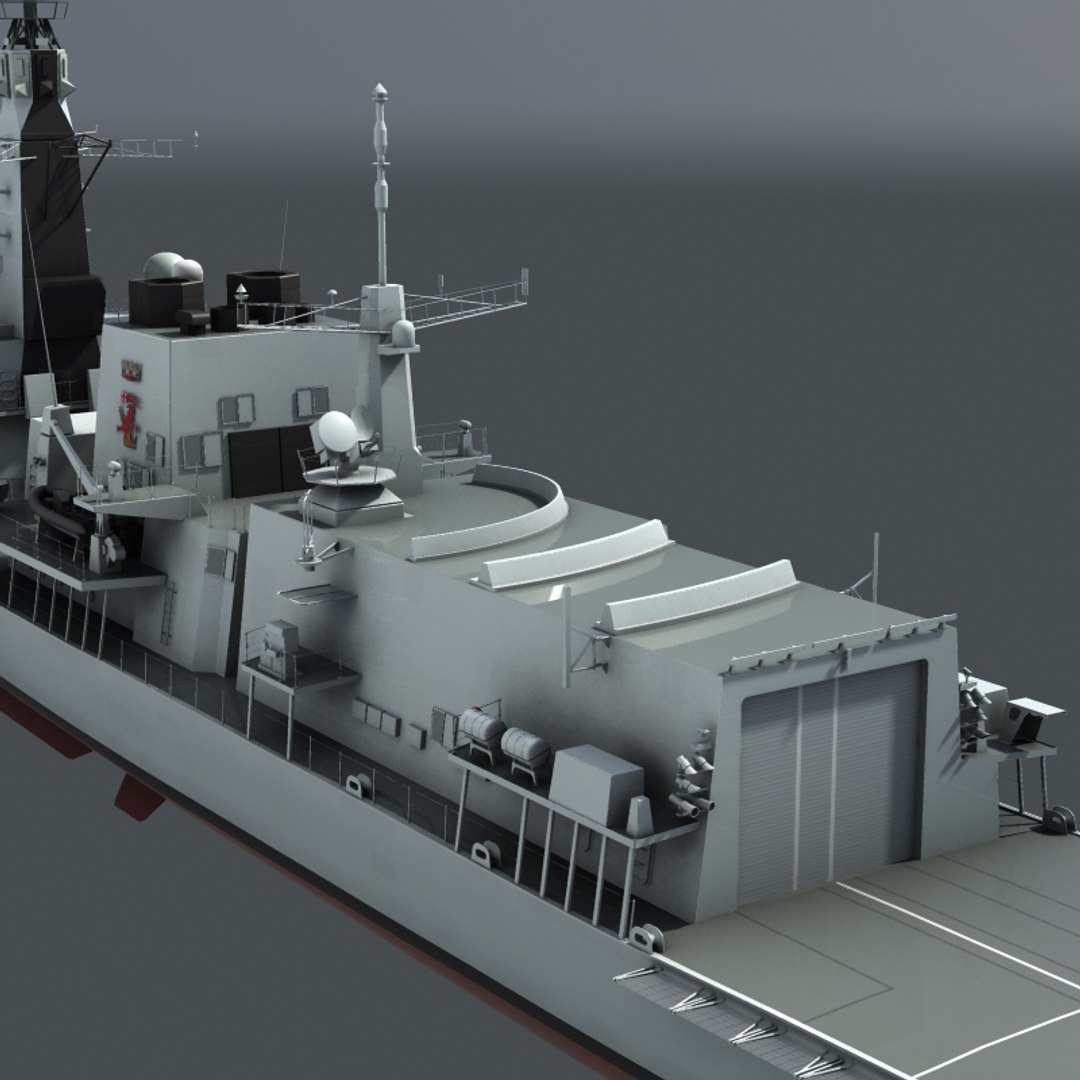 Type 23 - Ships 3d Model