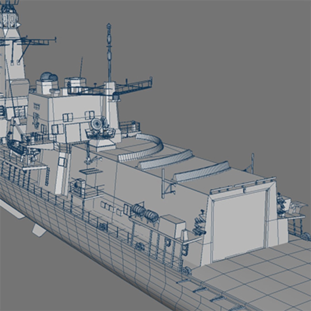 Type 23 - Ships 3d Model