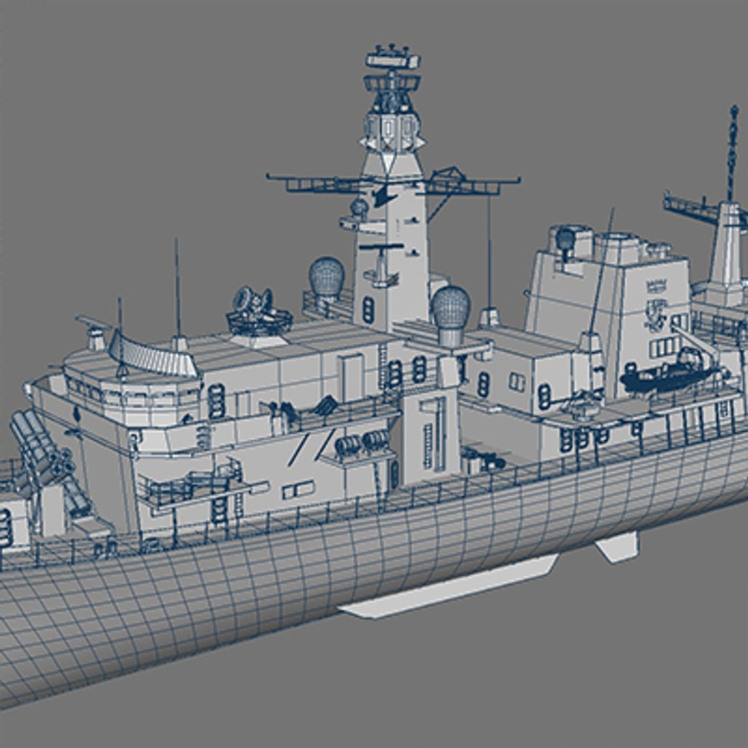 Type 23 - Ships 3d Model