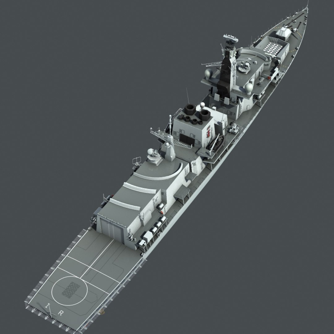 Type 23 - Ships 3d Model