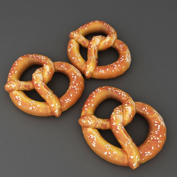 Pretzel 3D Models for Download | TurboSquid