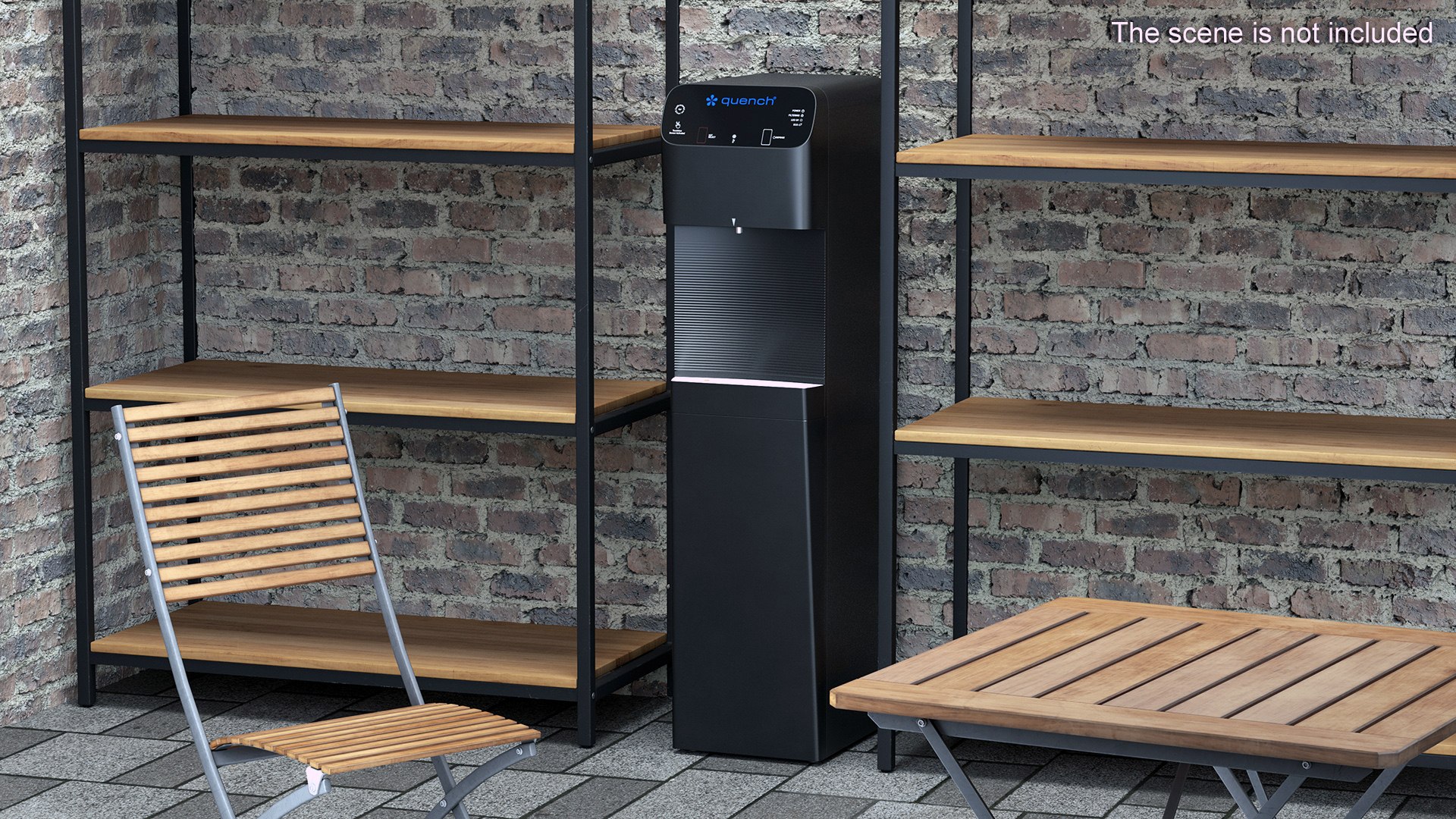 Touchless Water Dispenser Quench Q8 Off State 3D Model - TurboSquid 2268820