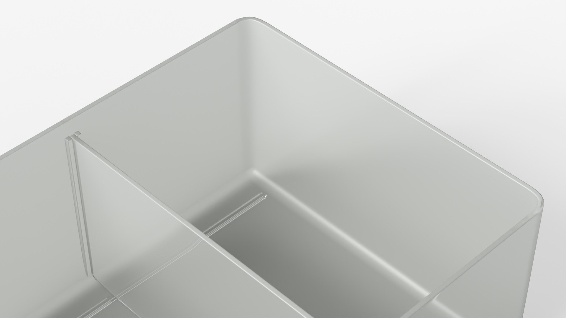 Clear Plastic Organizer Drawer 3D Model - TurboSquid 2376402