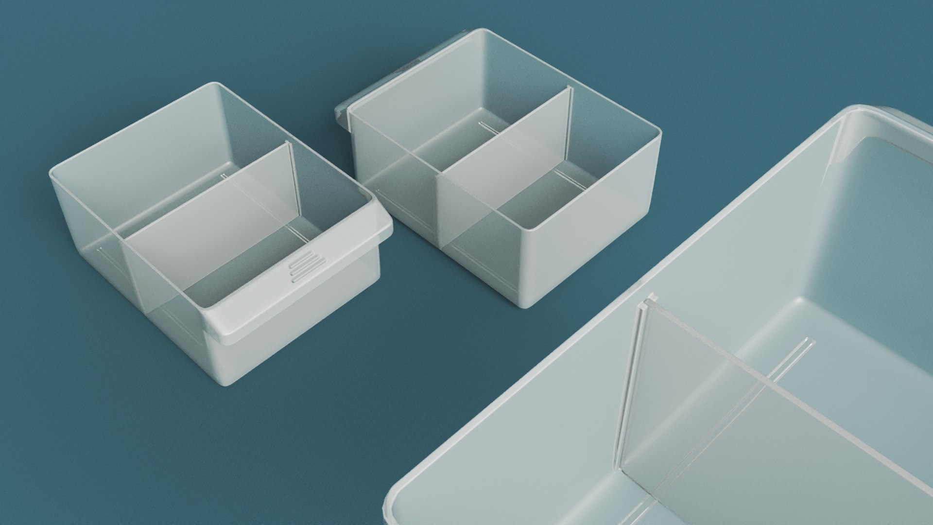 Clear Plastic Organizer Drawer 3D Model - TurboSquid 2376402