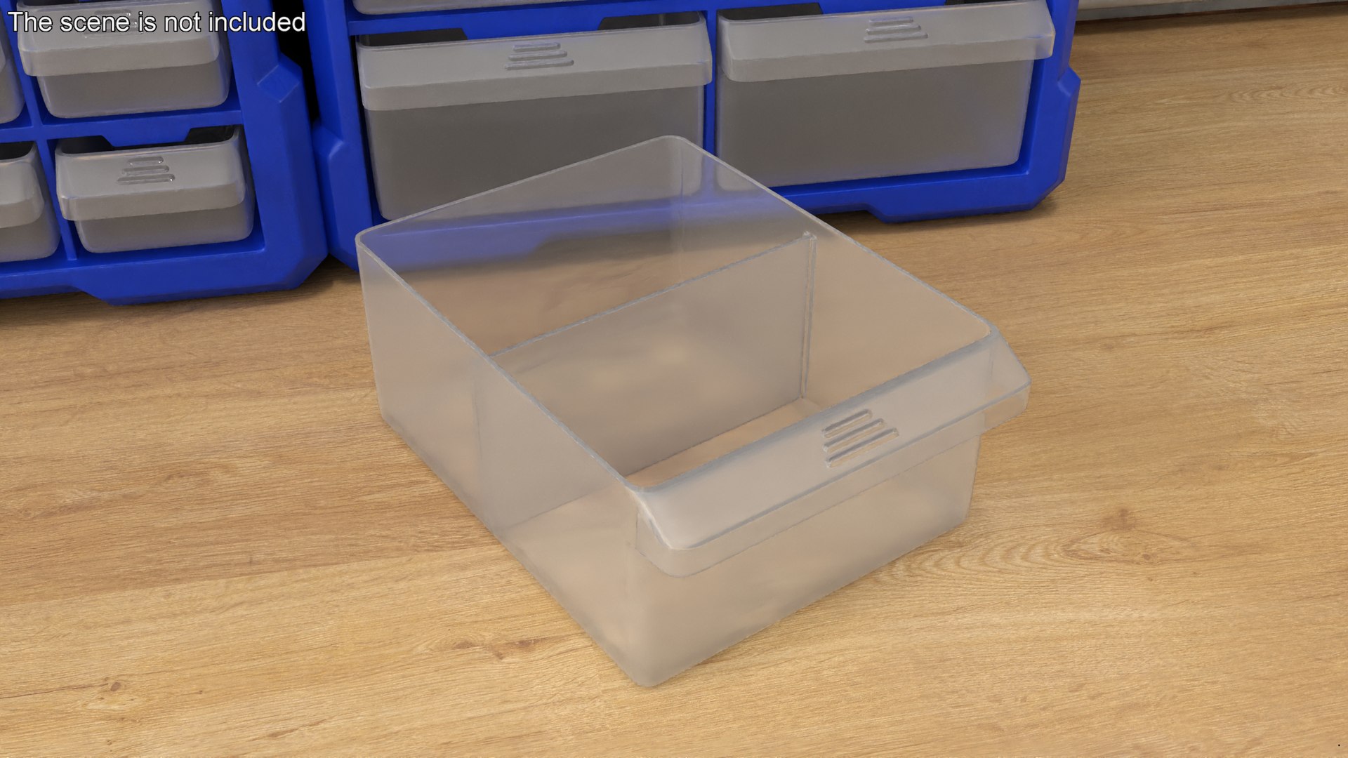 Clear Plastic Organizer Drawer 3D Model - TurboSquid 2376402