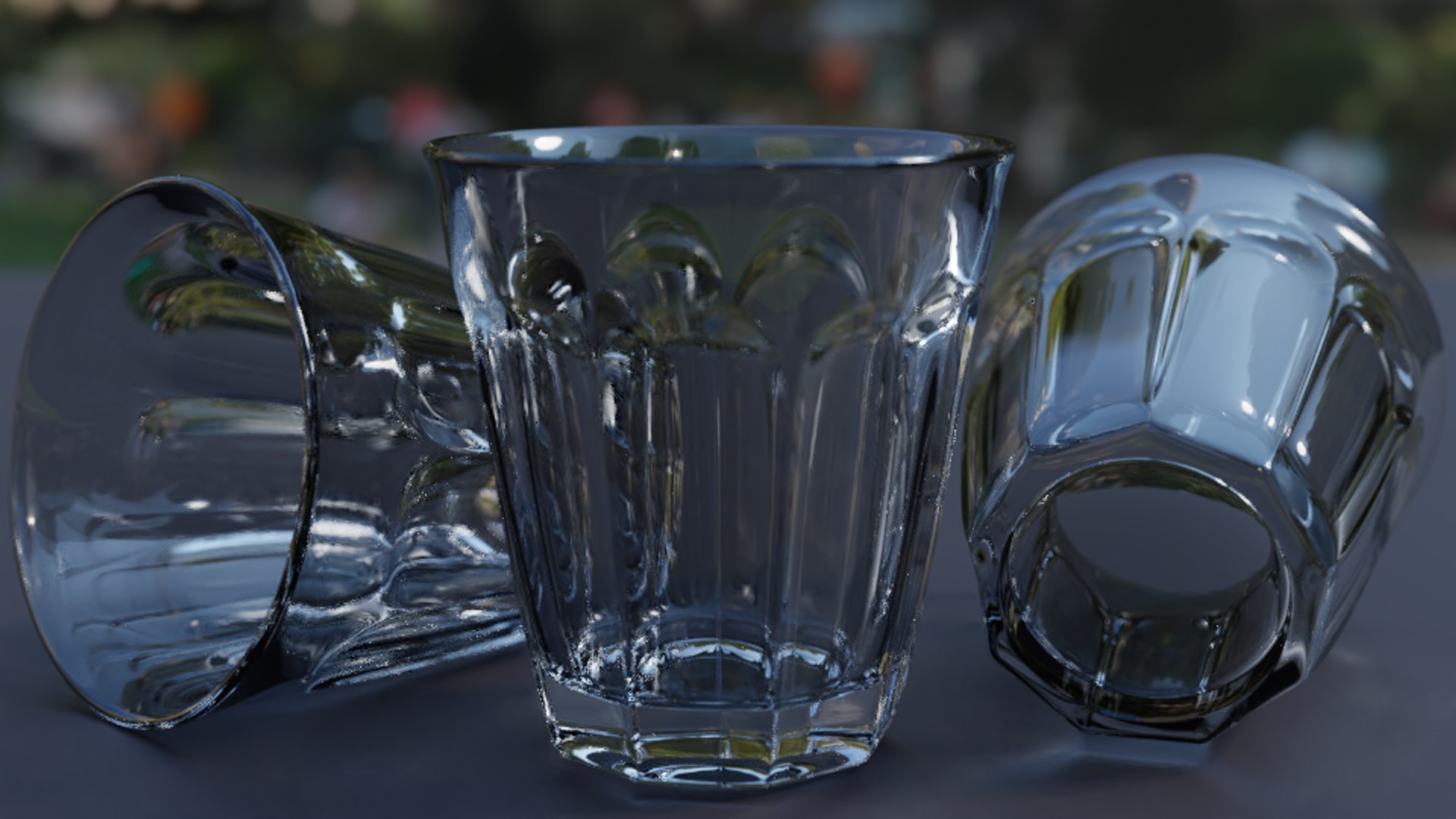 3D Glass - TurboSquid 1216657