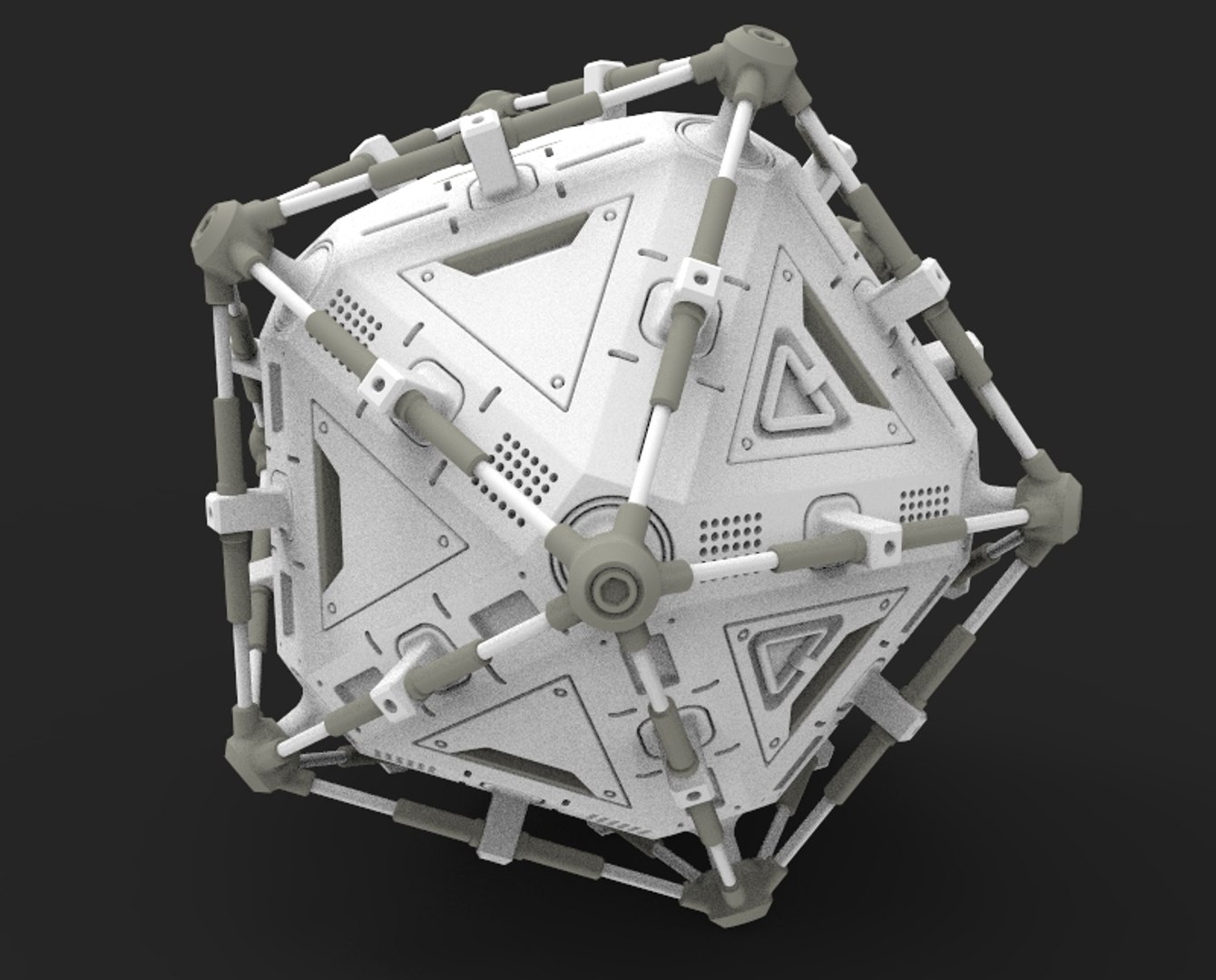 3D Icosahedron - TurboSquid 1327930