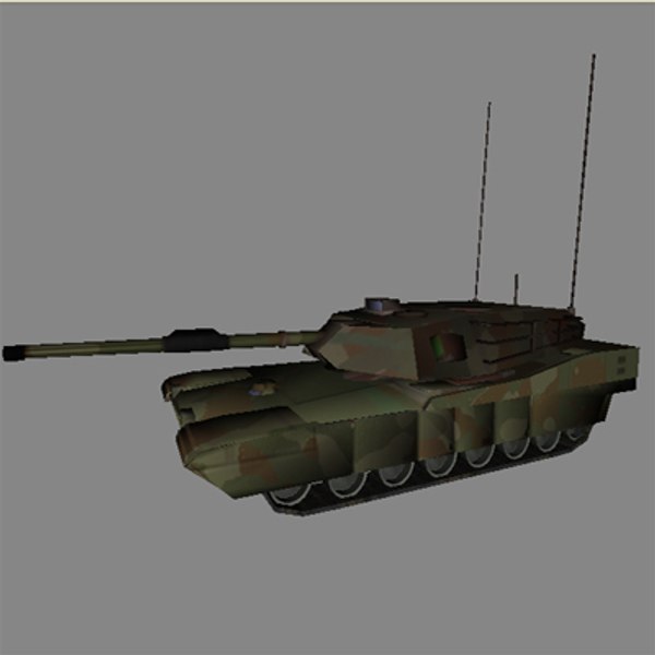 3d m1a1 tank