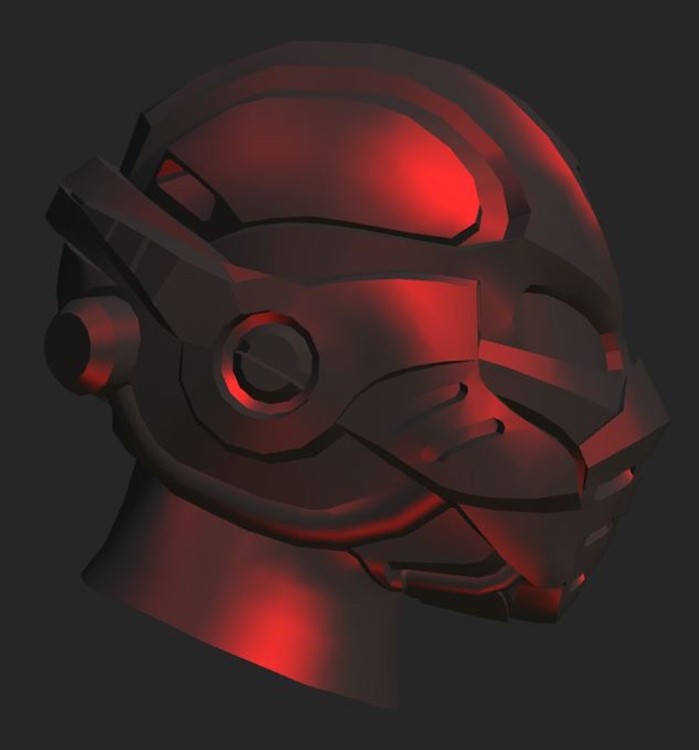 Helmet 3d Obj