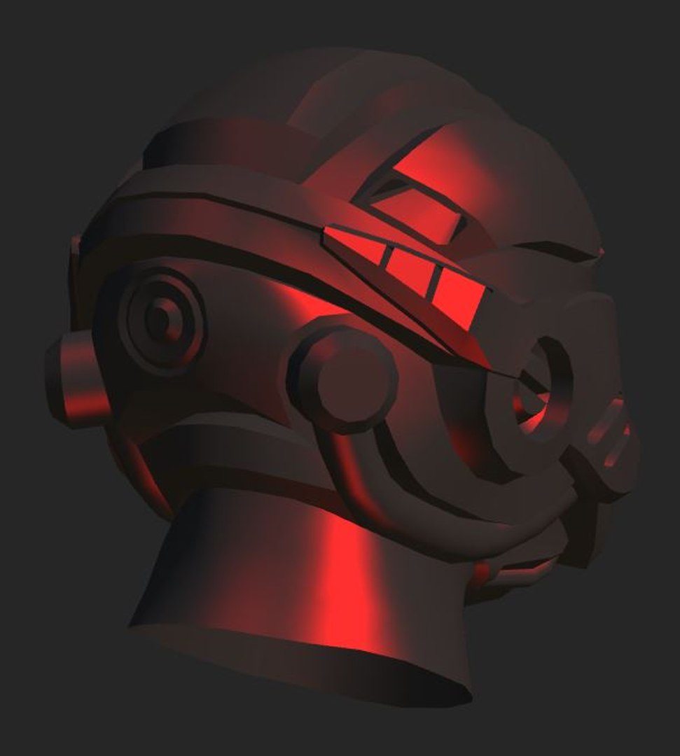 Helmet 3d Obj