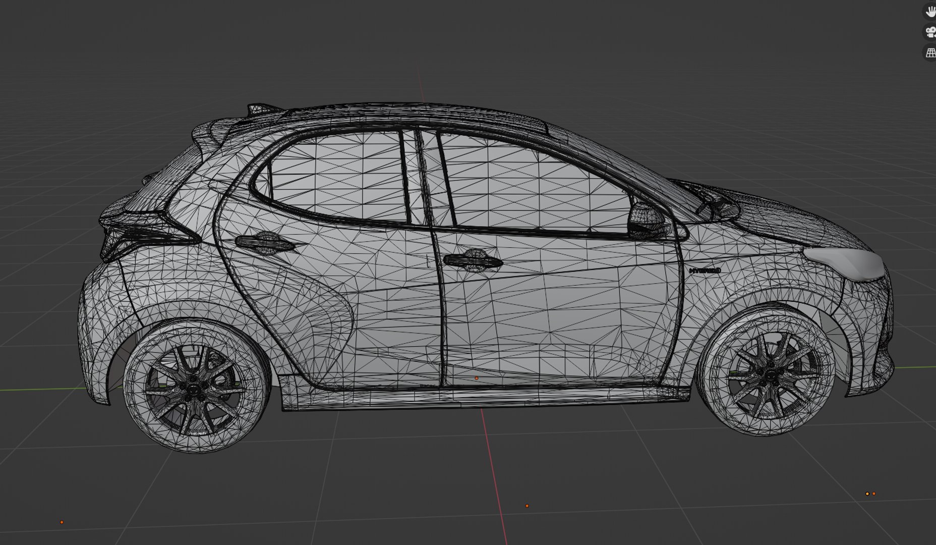 3D Toyota Yaris 2021 - TurboSquid 2046839