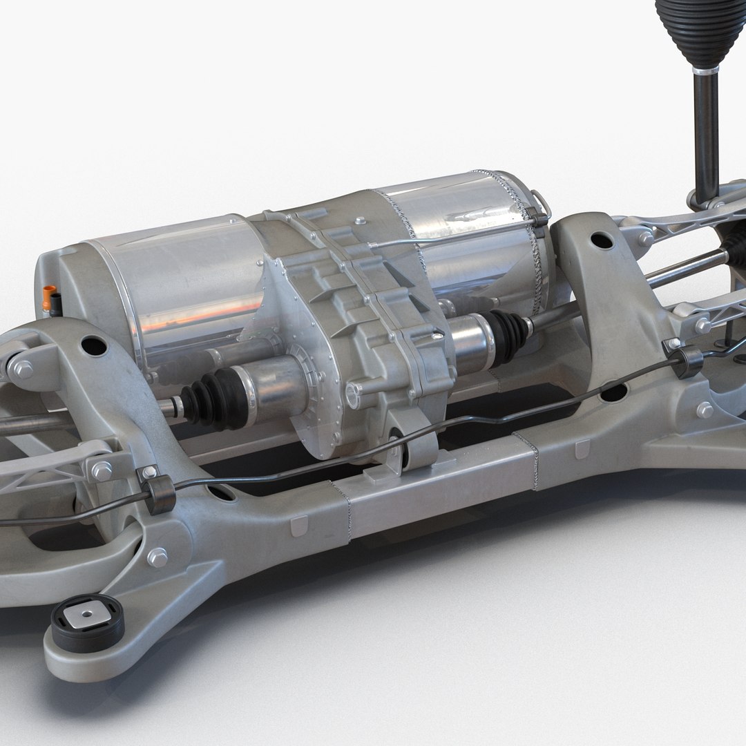 3d tesla s axle 2 model