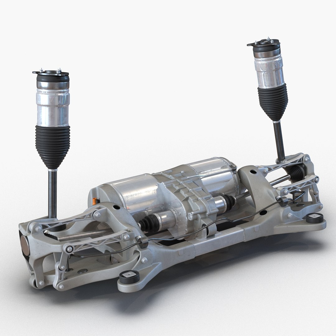 3d tesla s axle 2 model