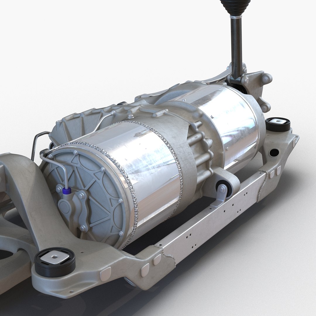 3d tesla s axle 2 model