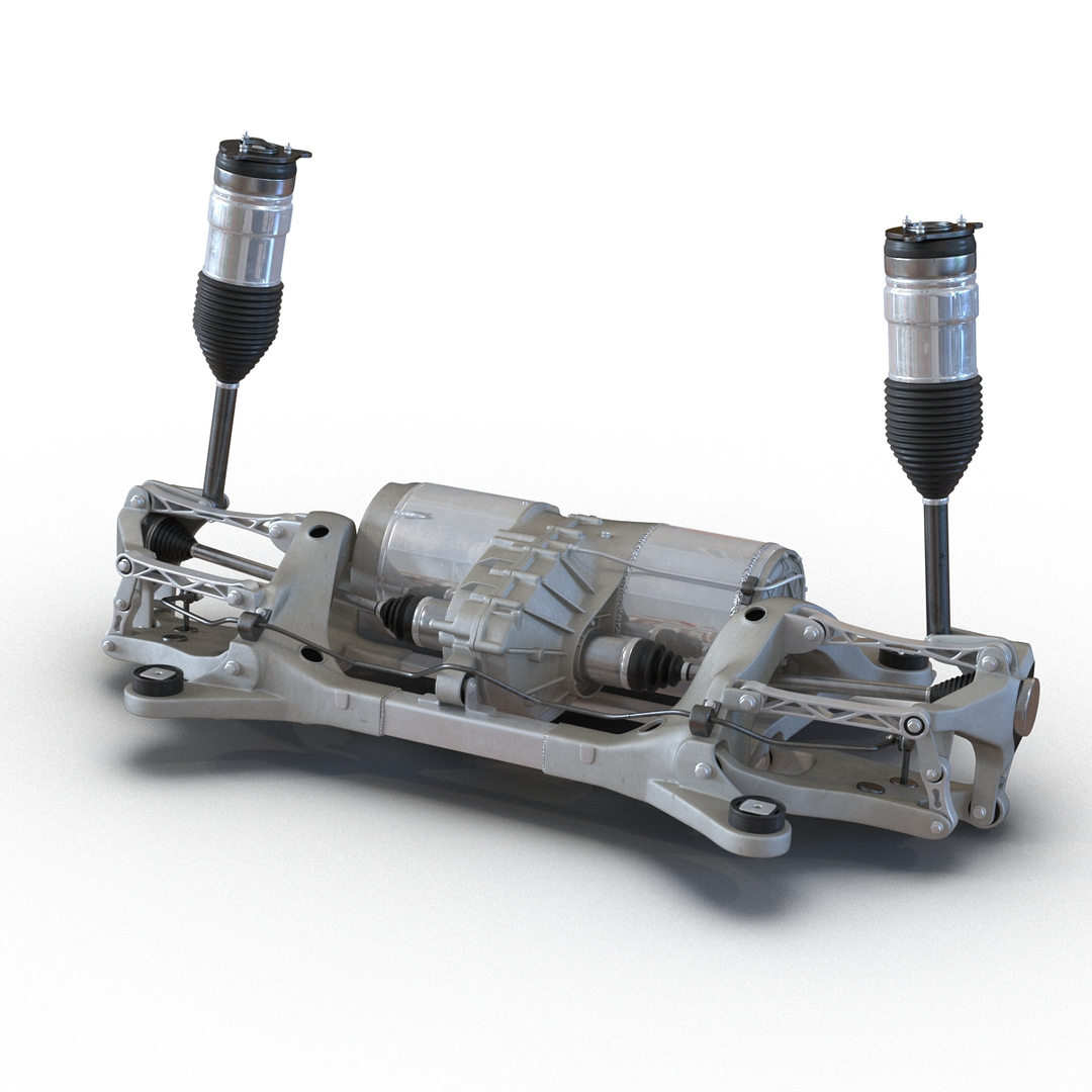 3d tesla s axle 2 model