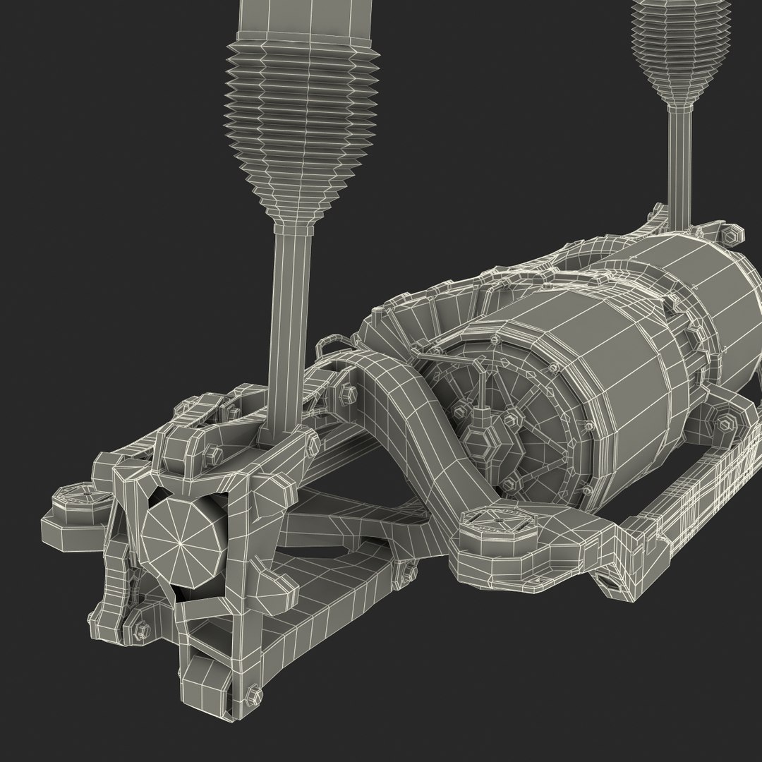 3d tesla s axle 2 model