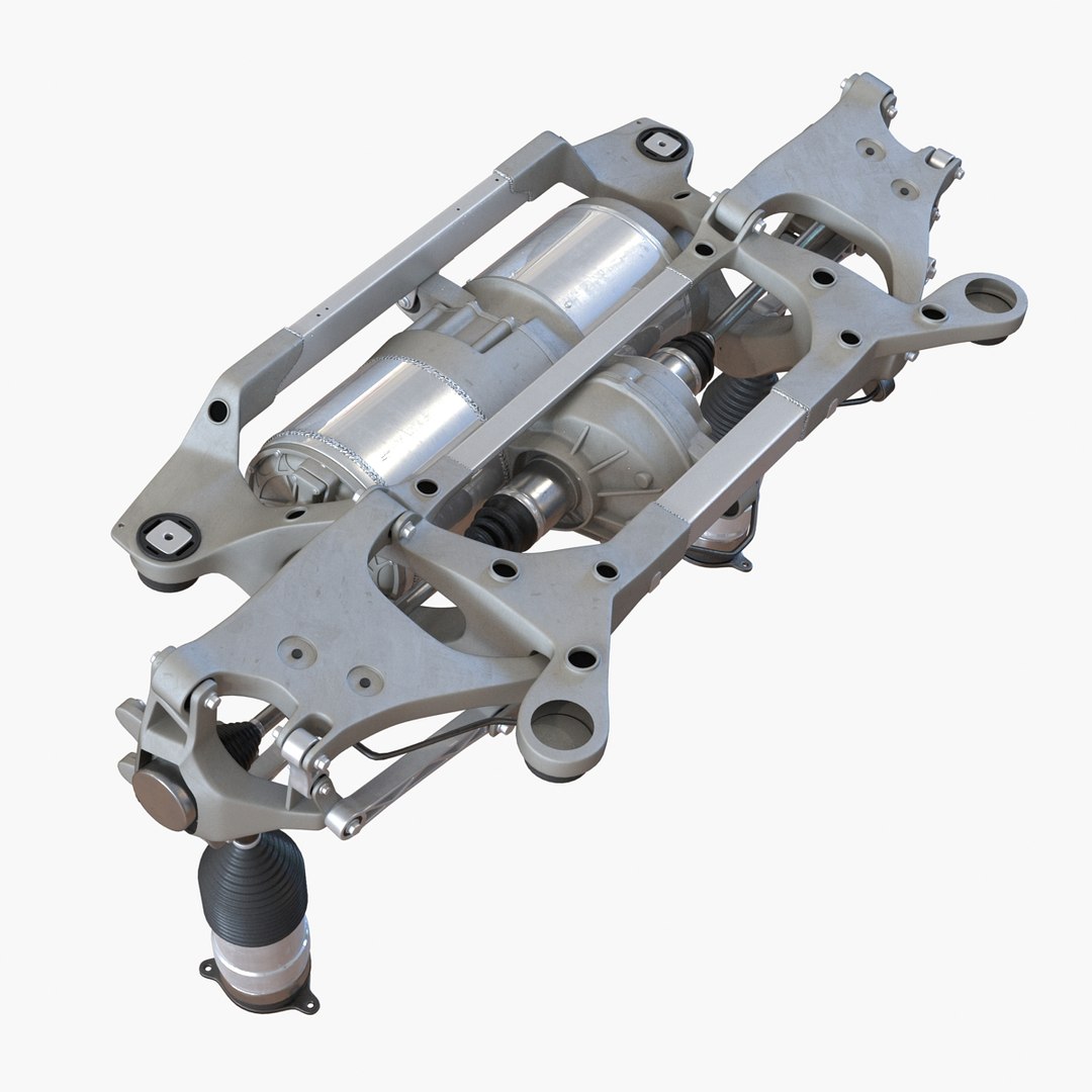 3d tesla s axle 2 model