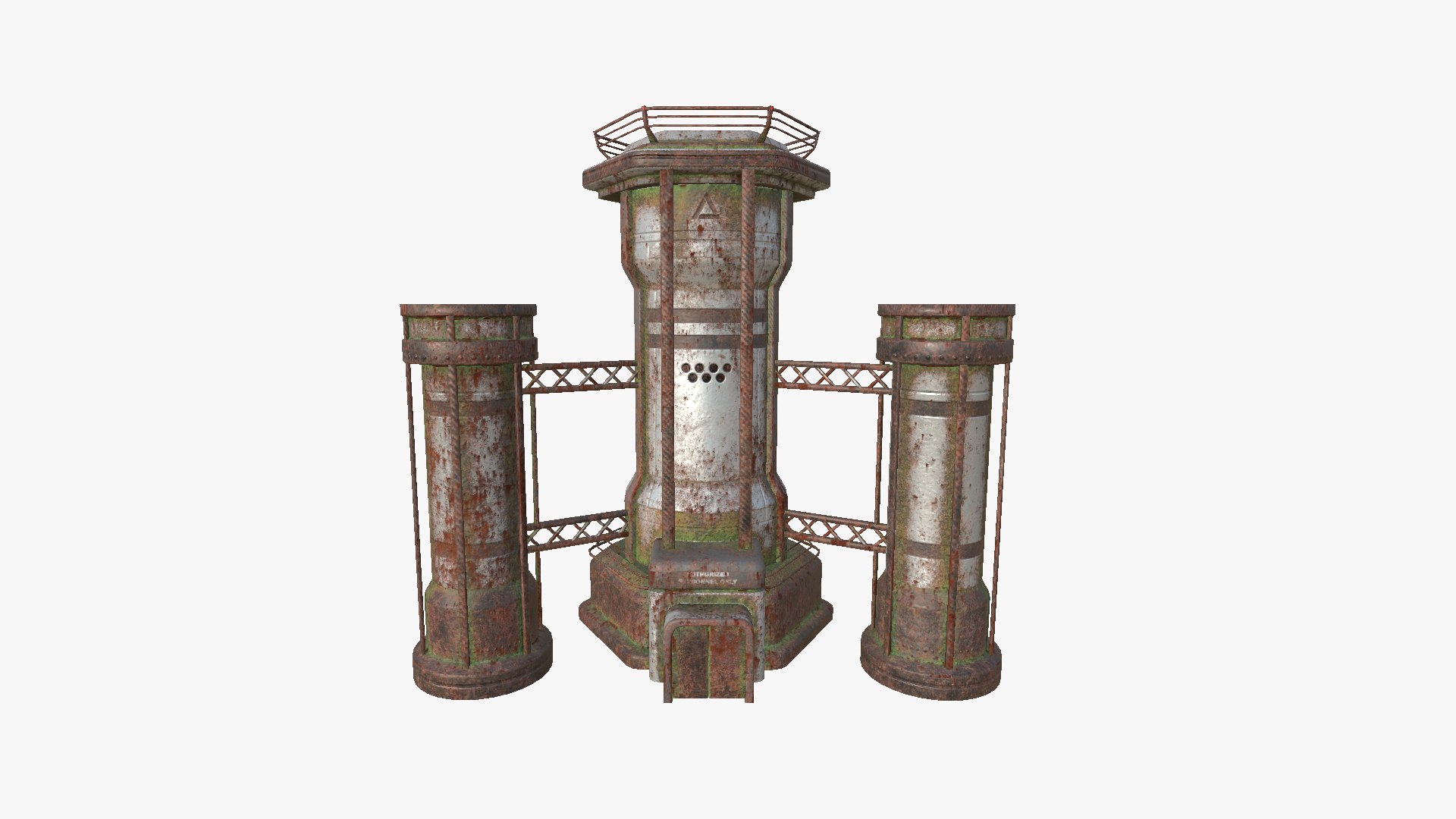 SciFi Facility A10 Abandoned - Sci Fi Exterior Design 3D Model ...