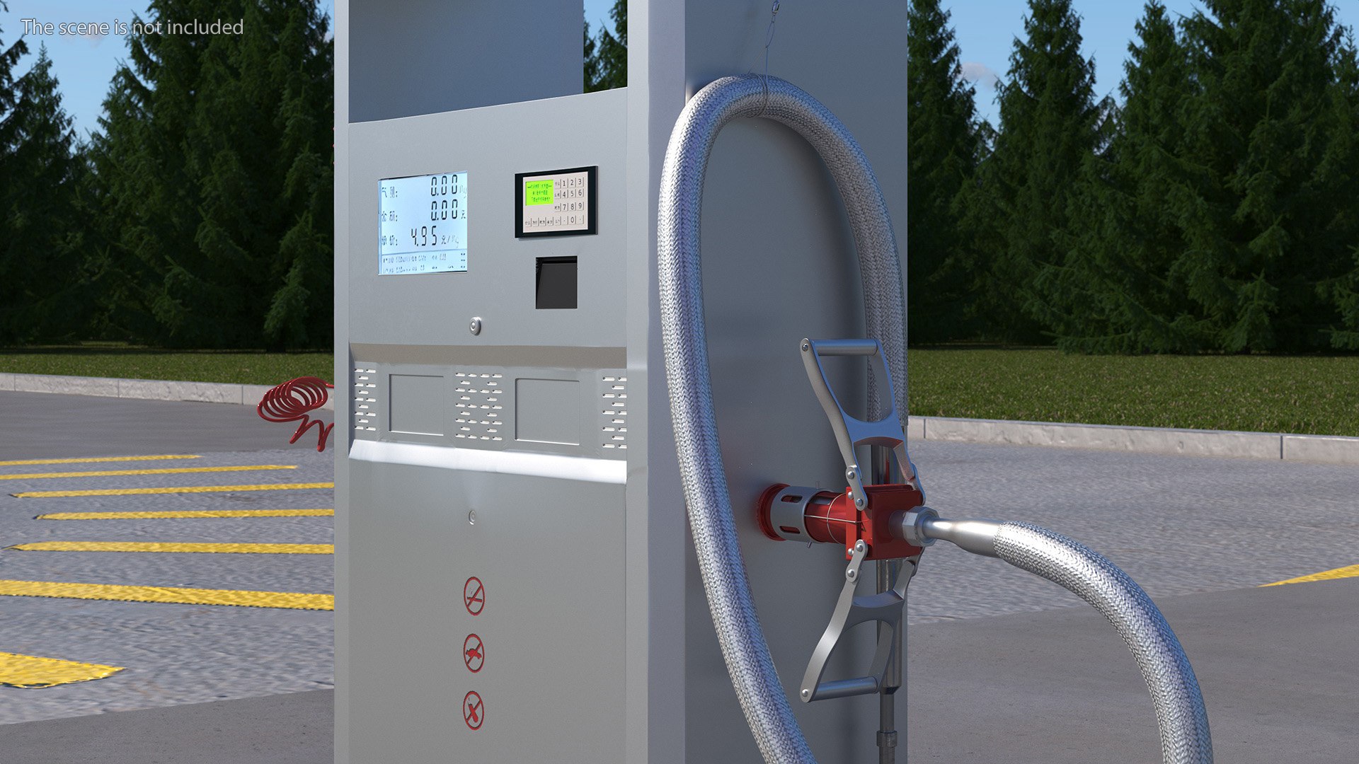 LNG Fuel Dispenser Station 3D - TurboSquid 2216626
