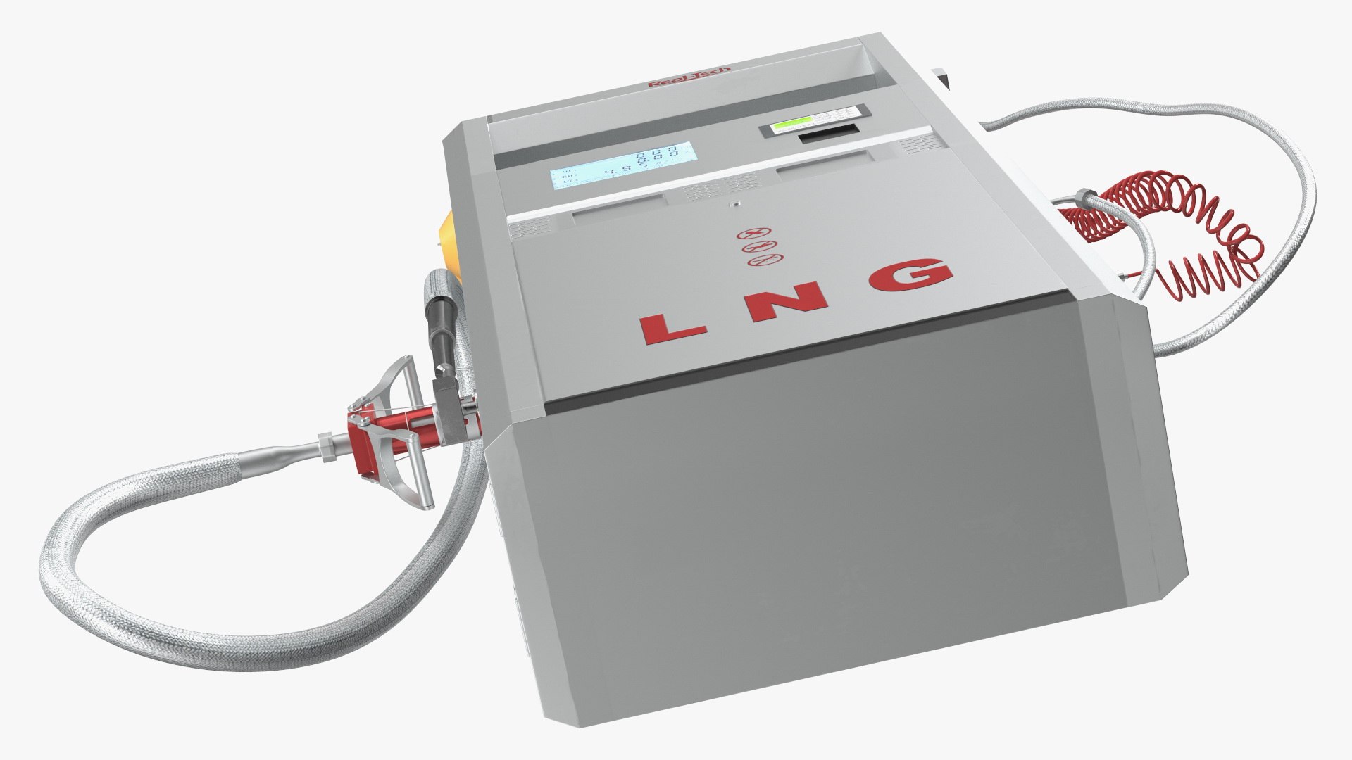LNG Fuel Dispenser Station 3D - TurboSquid 2216626