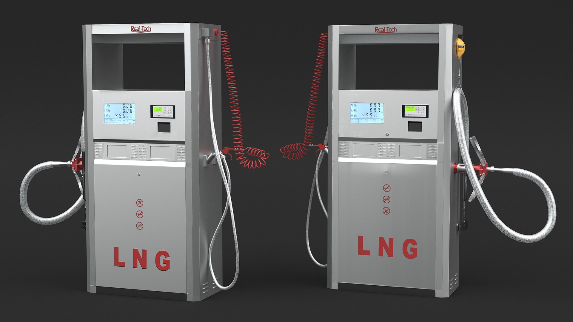 LNG Fuel Dispenser Station 3D - TurboSquid 2216626