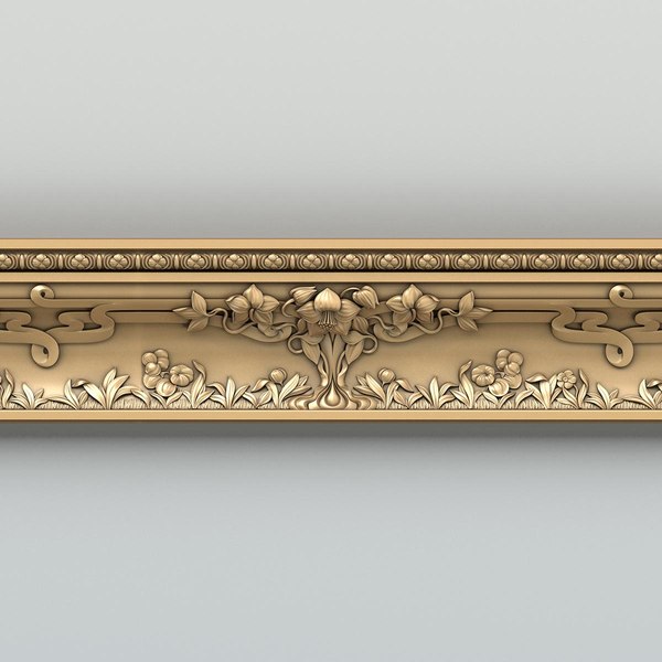 3d model decorative molding