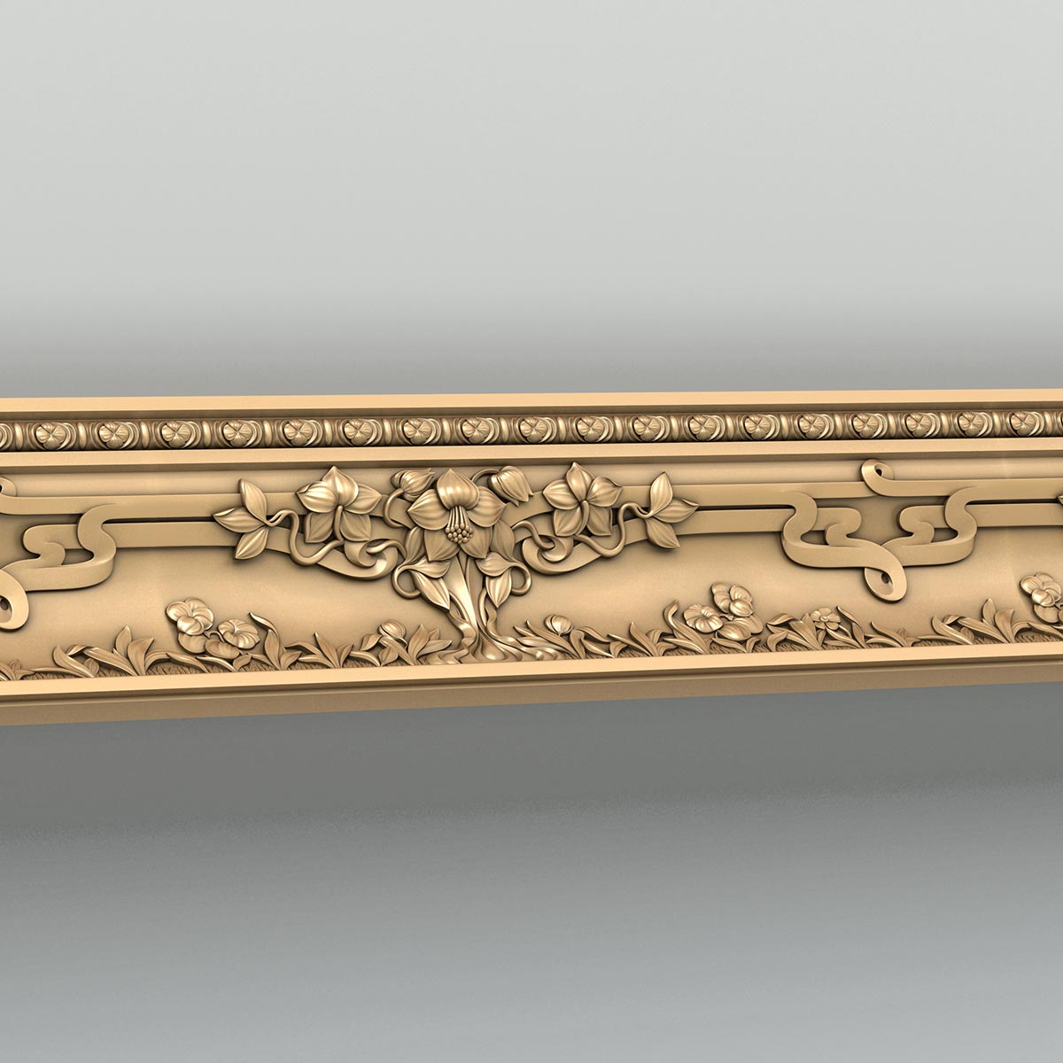 3d model decorative molding