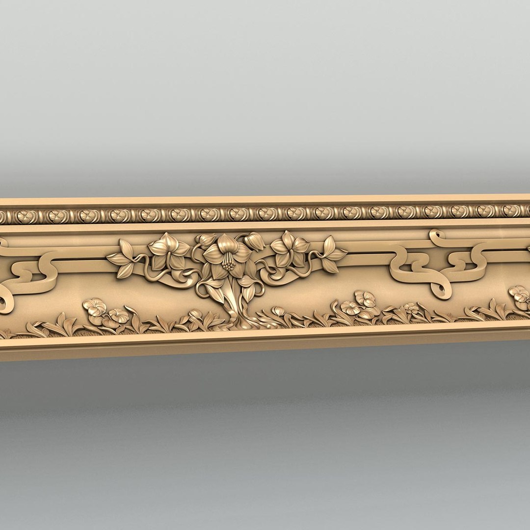 3d model decorative molding
