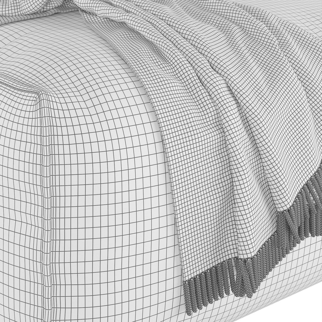 3D Pouf Cube Soft Model - TurboSquid 1947645