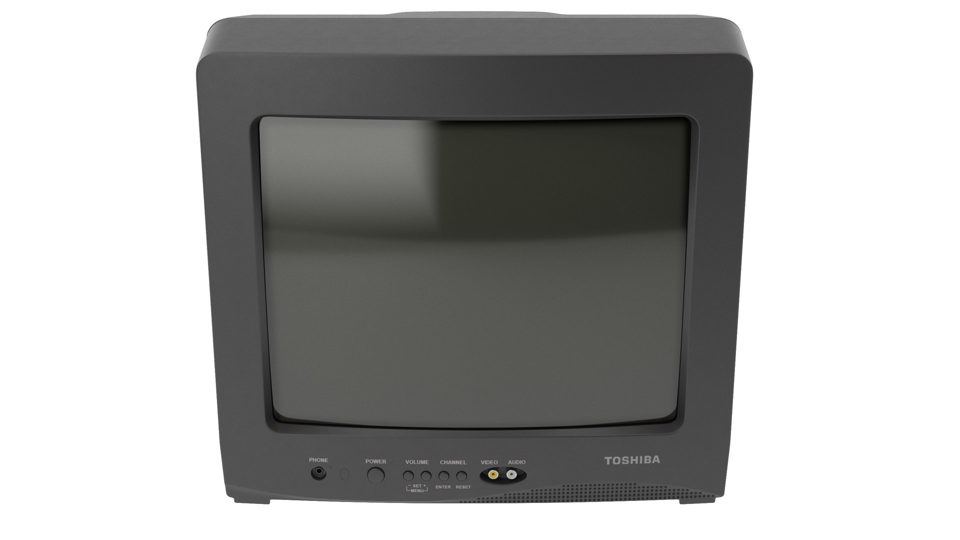 Retro CRT TV 3D Model - TurboSquid 2387222